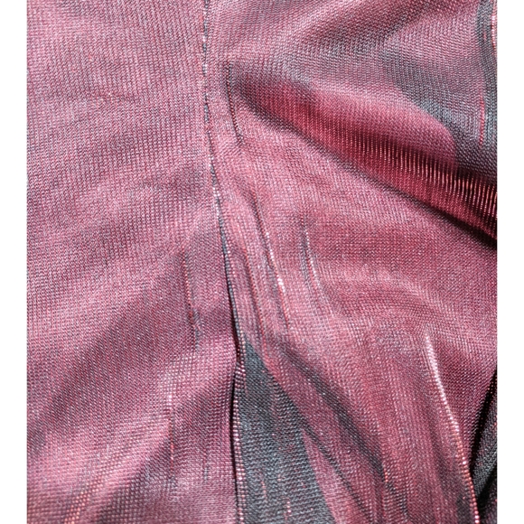 Simco Formalwear | Dresses | Vintage 9s Simco Burgundy Velvet Midi ...